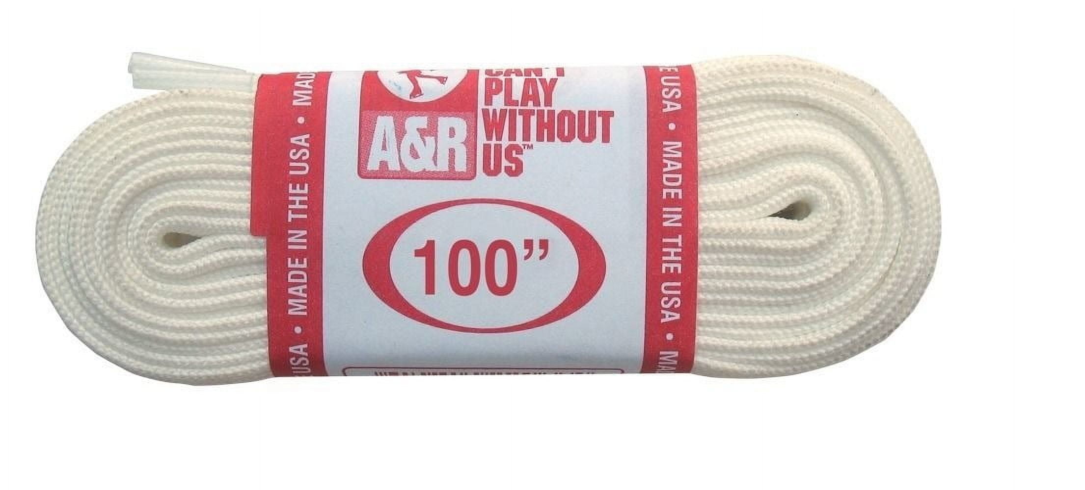 A&R Sports Figure Skate Laces, 90" - White - Walmart.com