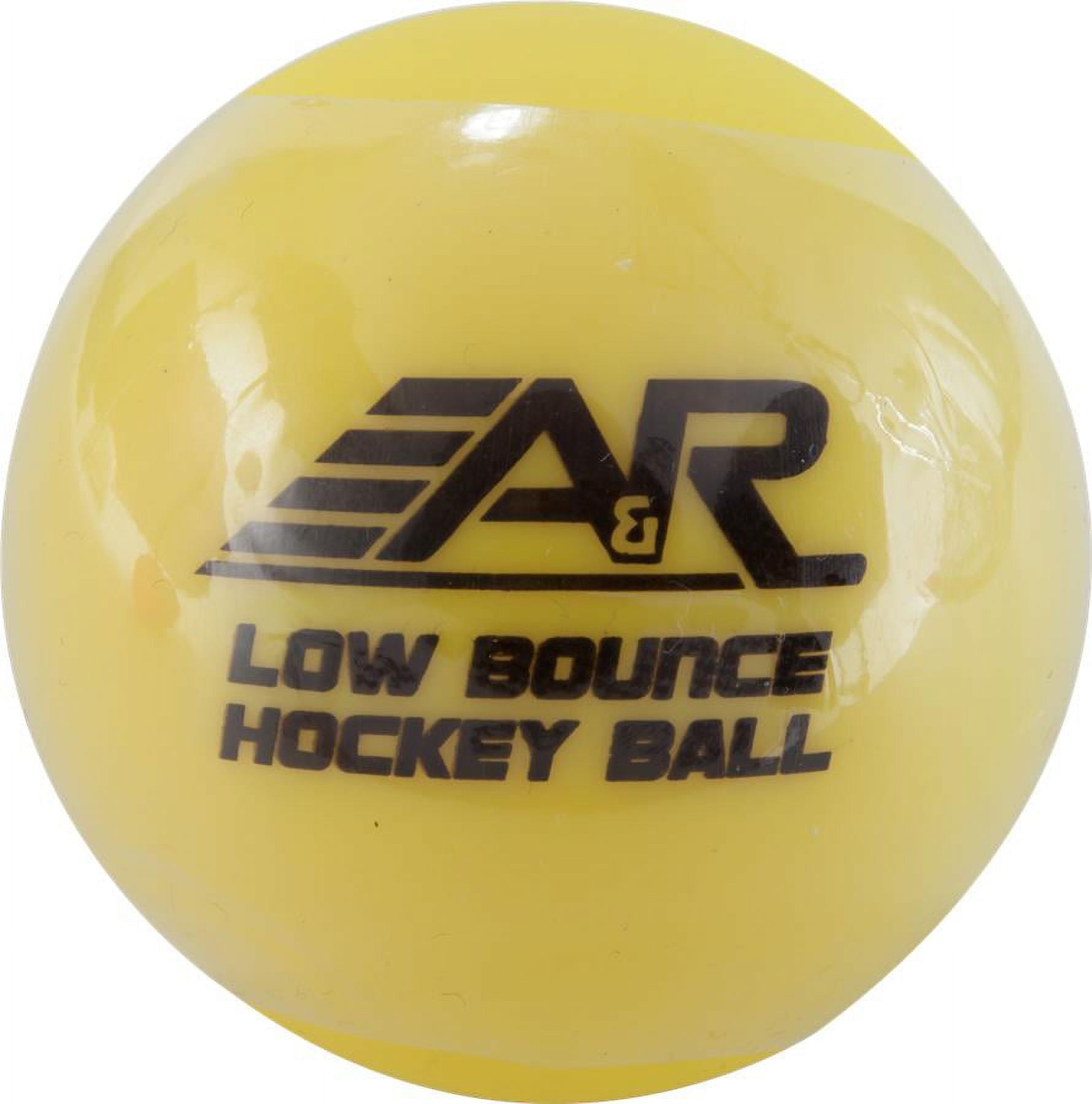A&R Sports Low Bounce Hockey Ball, Yellow (Below 32°) - Walmart.com