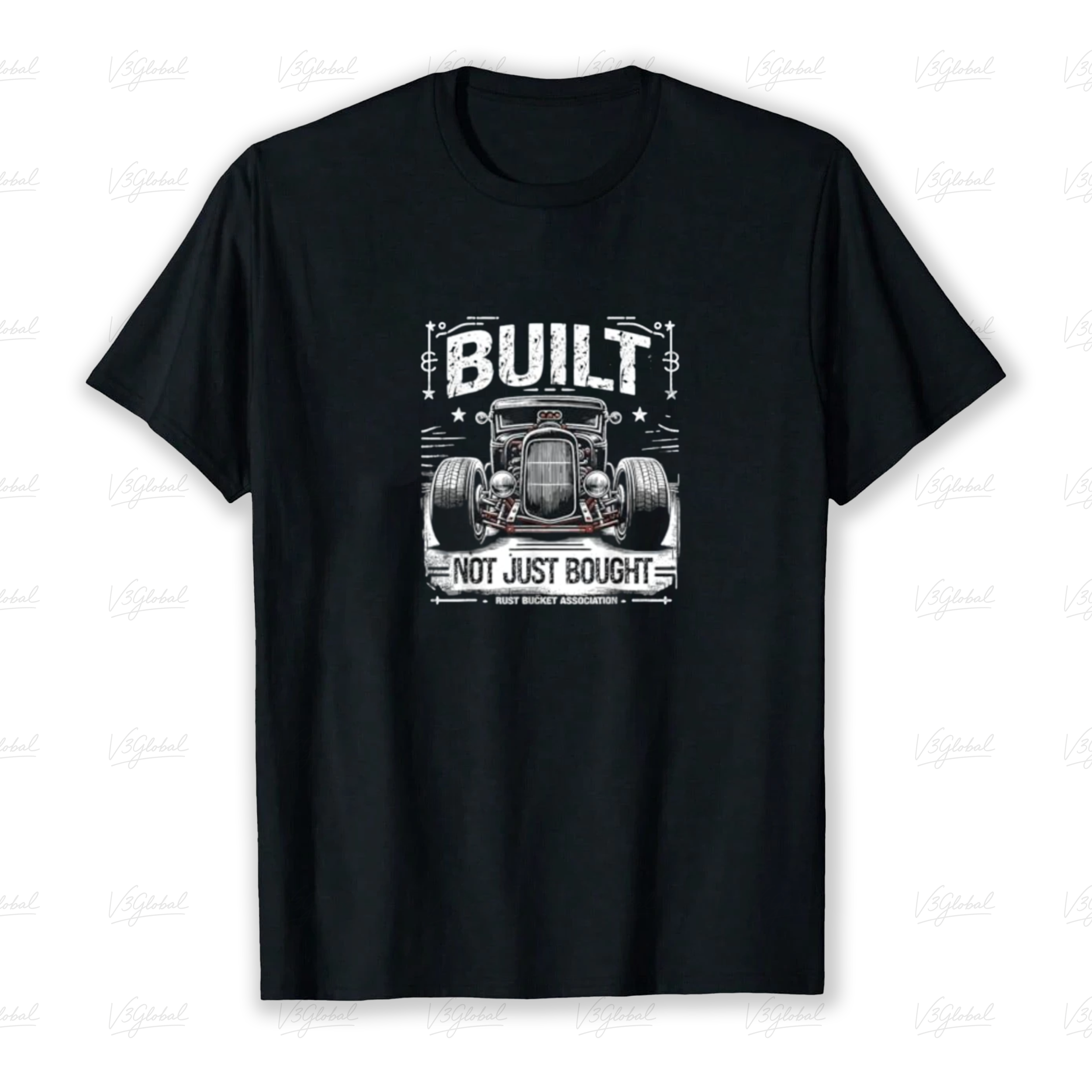 A Rat Rod Vintage Hot Rod Car Design Celebrating the Culture of Built ...