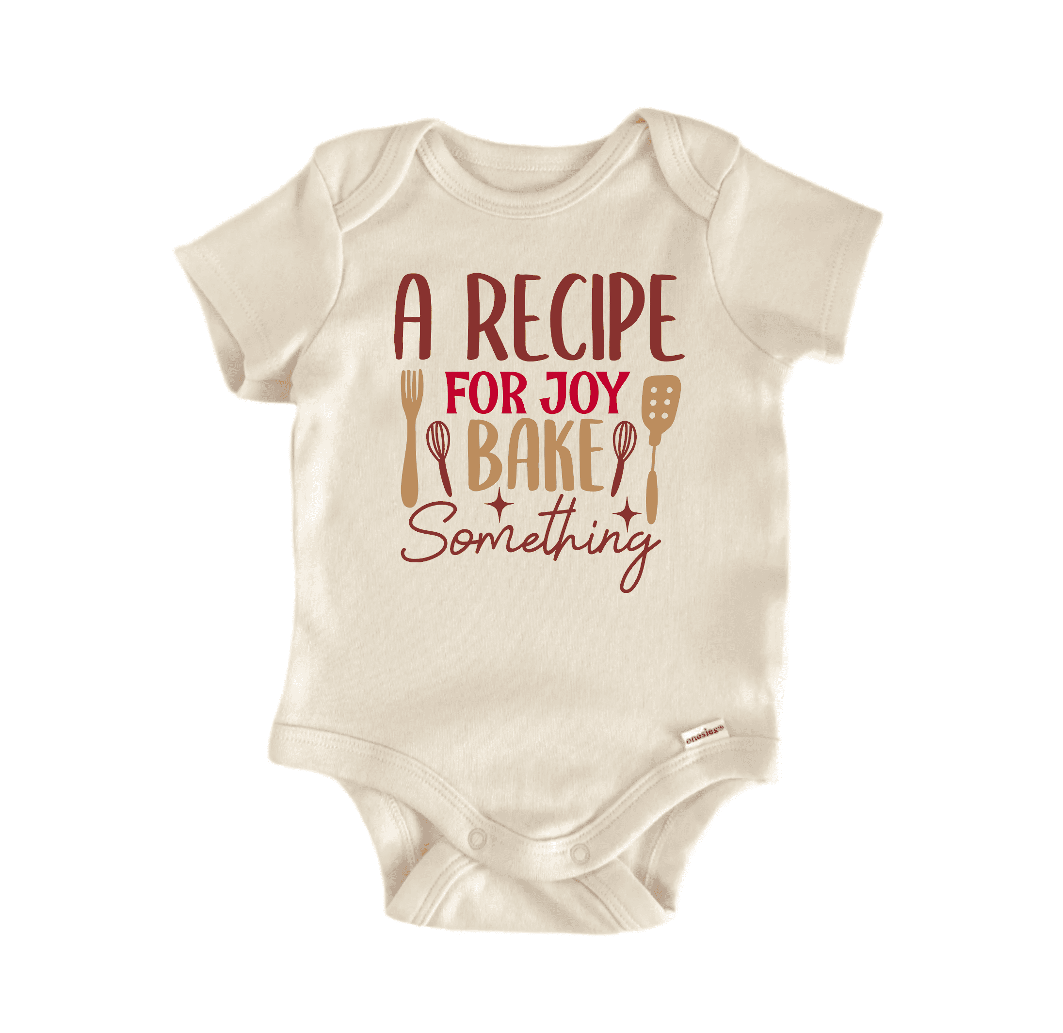 A Recipe For Joy Bake Something Baking - Baby Boy Girl Clothes Bodysuit ...