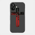 A Red and Black Jesus Cross with a Bold and Modern Religious Case for ...