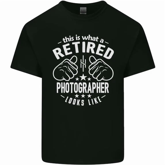 A Retired Photographer Looks Like Mens Womens S-5XL T-Shirt - Walmart.com