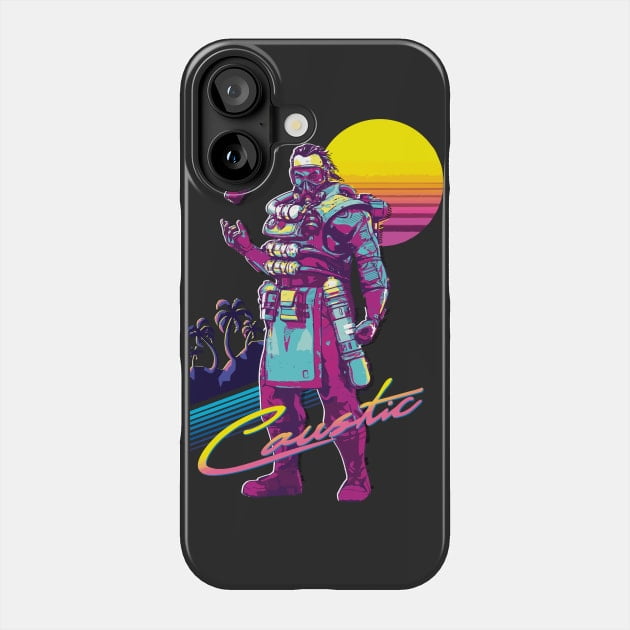 A Retro 80s Edition of a 'Caustic' and Edgy Design for iPhone 11, 12 ...