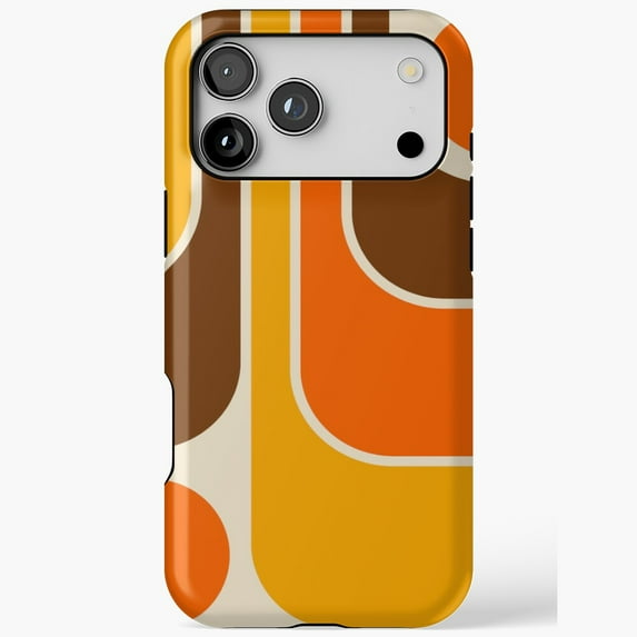 A Retro Geometric Themed Colorful Design Graphic iPhone 11 through 17 ...