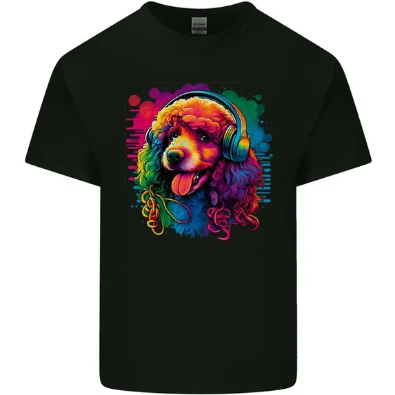 A Retro Poodle Dog T-Shirt - Walmart.com