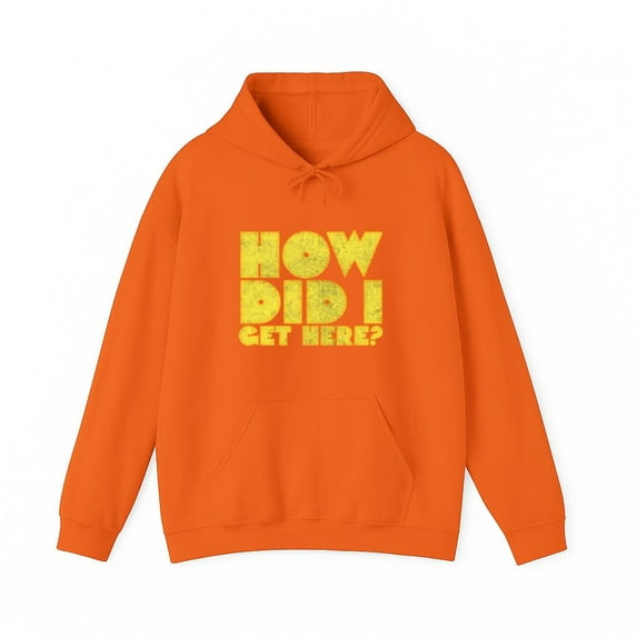 A Retro Typography Design Themed How Did I Get Here Graphic Print ...