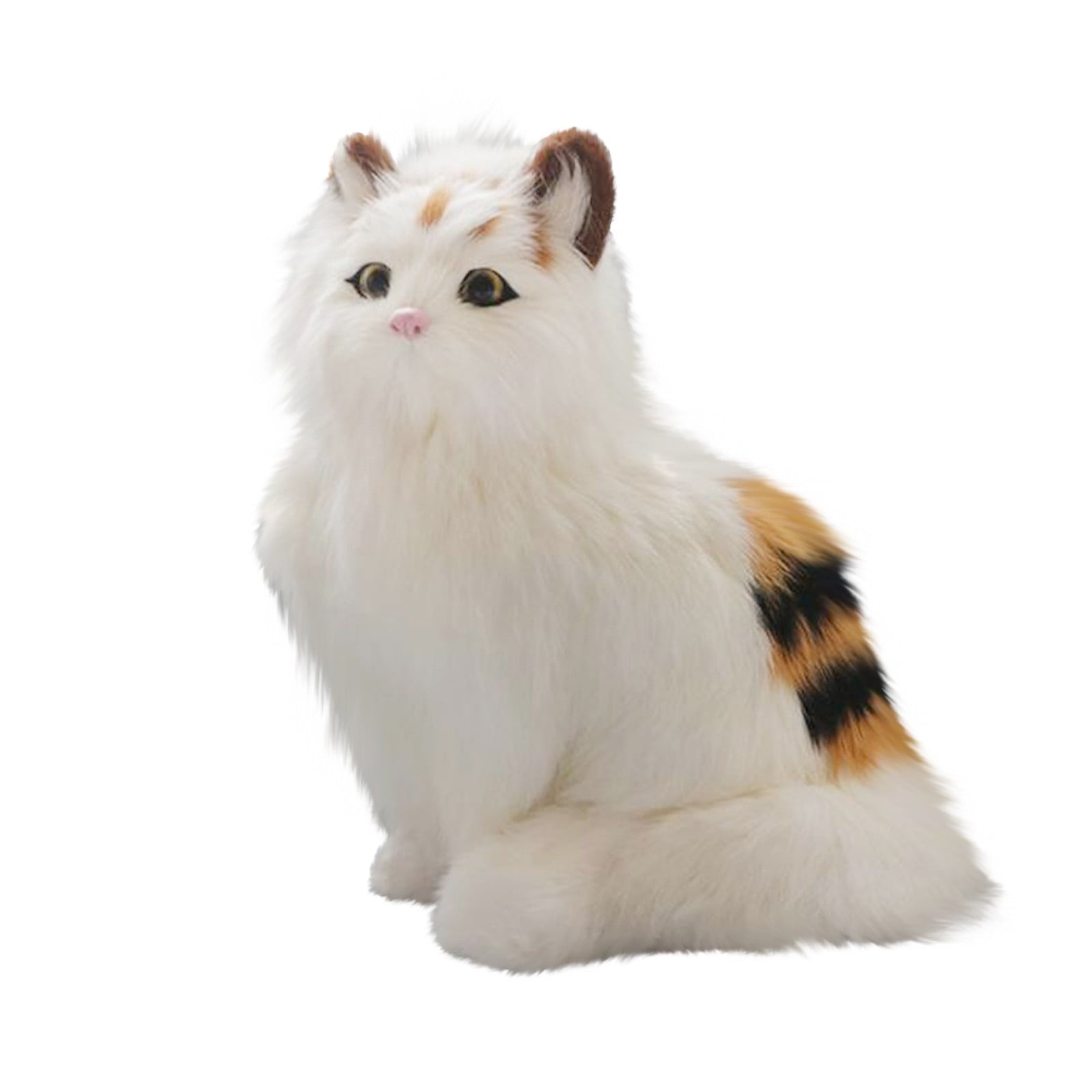 A Right Pose Cat Simulation Model Toy Realistic Home Decor Educational ...