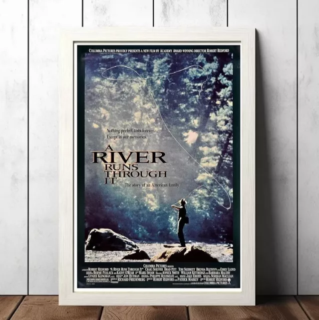 A River Runs Through It (2021) Movie Film Poster, Poster Printing NO ...