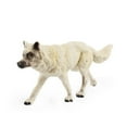 A Roaring Wolf Simulation Model Toy For Children Desktop Decor White ...