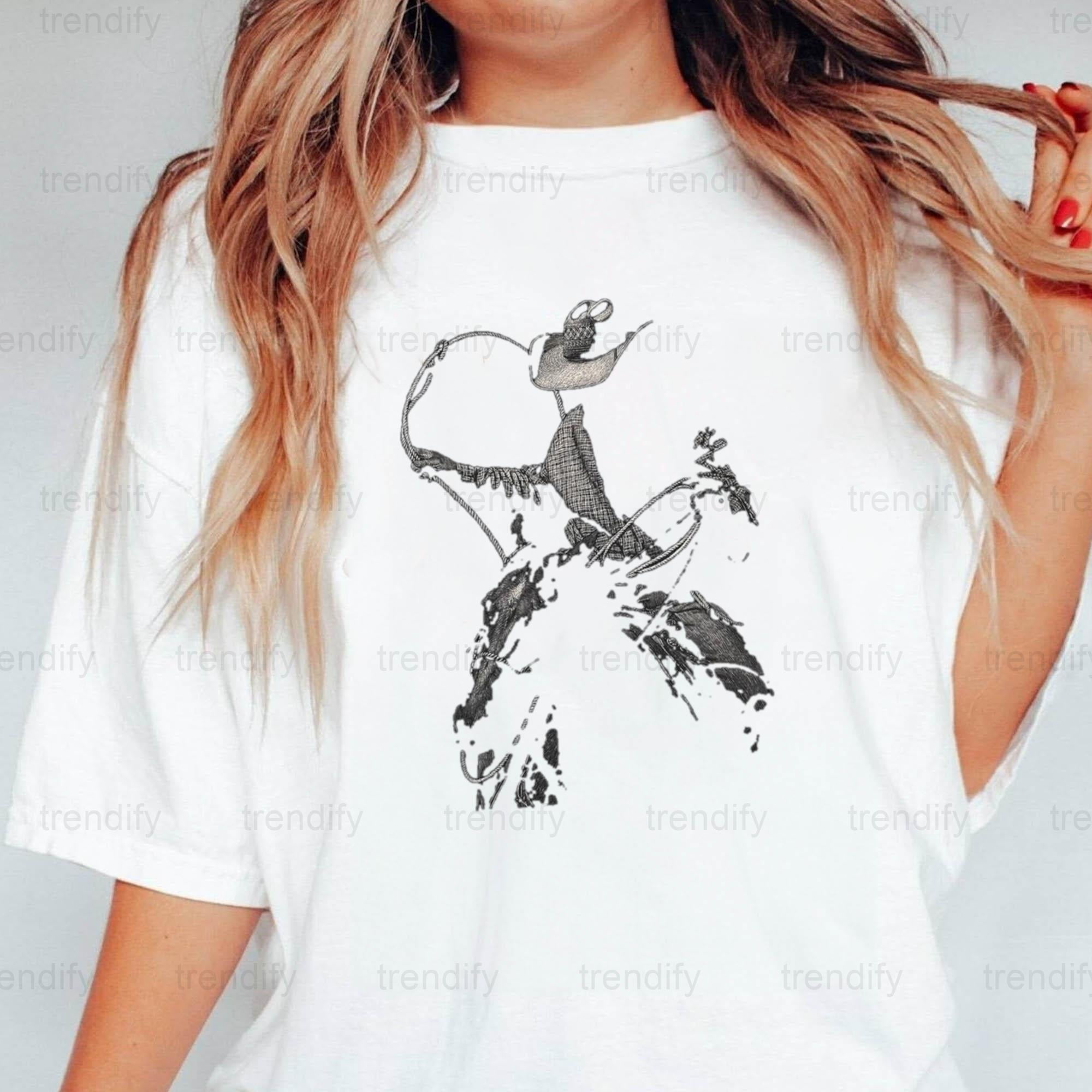 A Rodeo Cowboy Graphic For Country, Western, and Horse Riding Fans ...