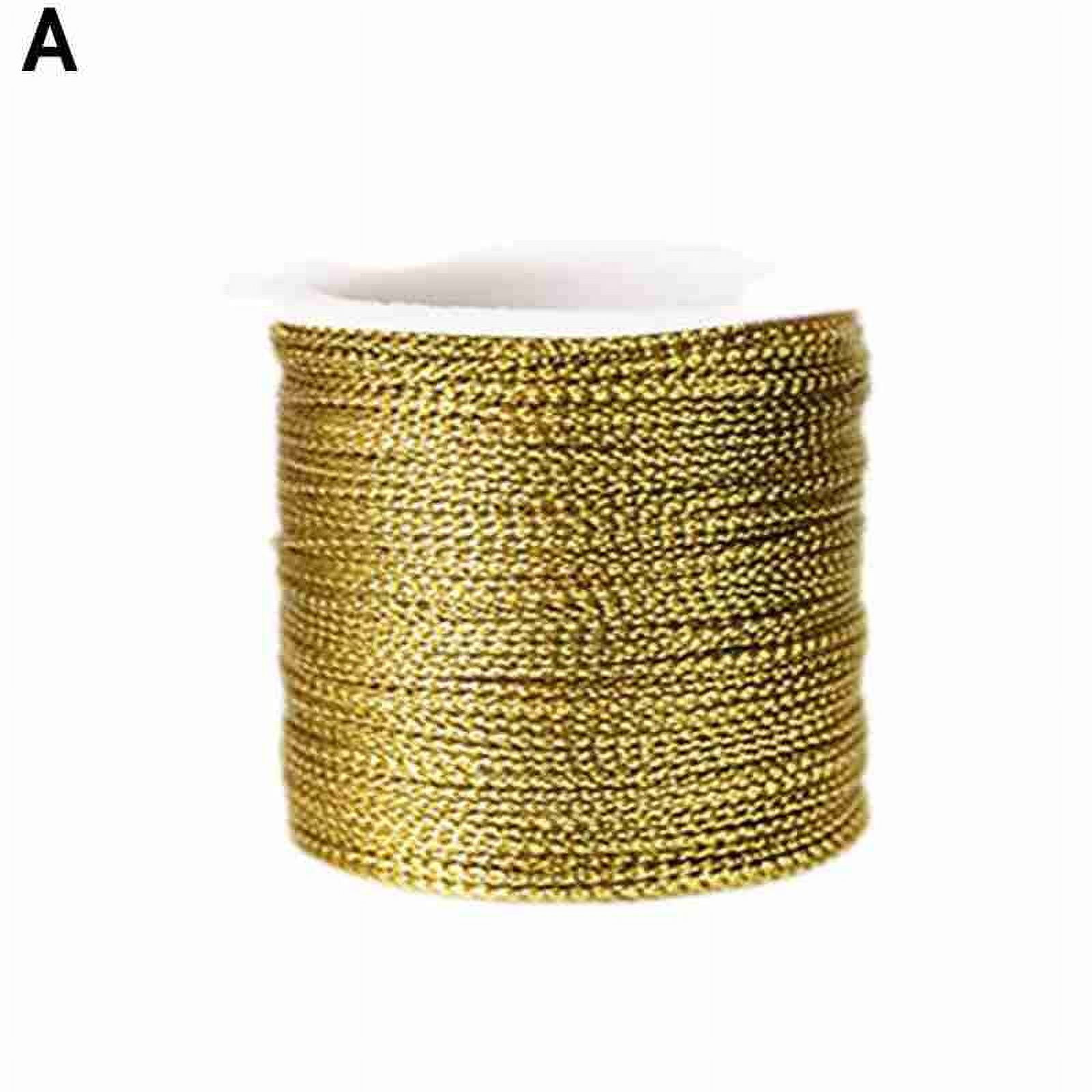 A Roll Of 20 Meters Gold Wire Rope Giftbox Paaging Accories Gold Wire ...
