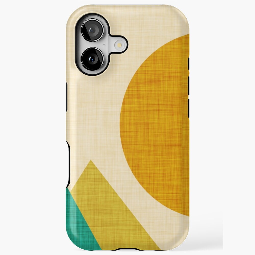 A Room with a View Green Mid Century Abstract Art Design Phone Case 17 ...