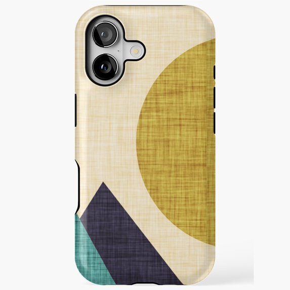 A Room with a View Sage Green Modern Midcentury Art Phone Case with ...