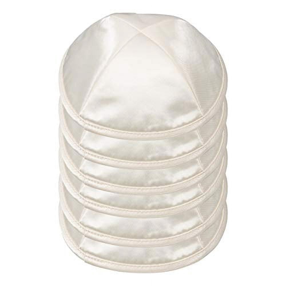 A&S Mezuzot Modern Satin Kippah for Men Yarmulke Cap Jewish Yamaka Hat ...