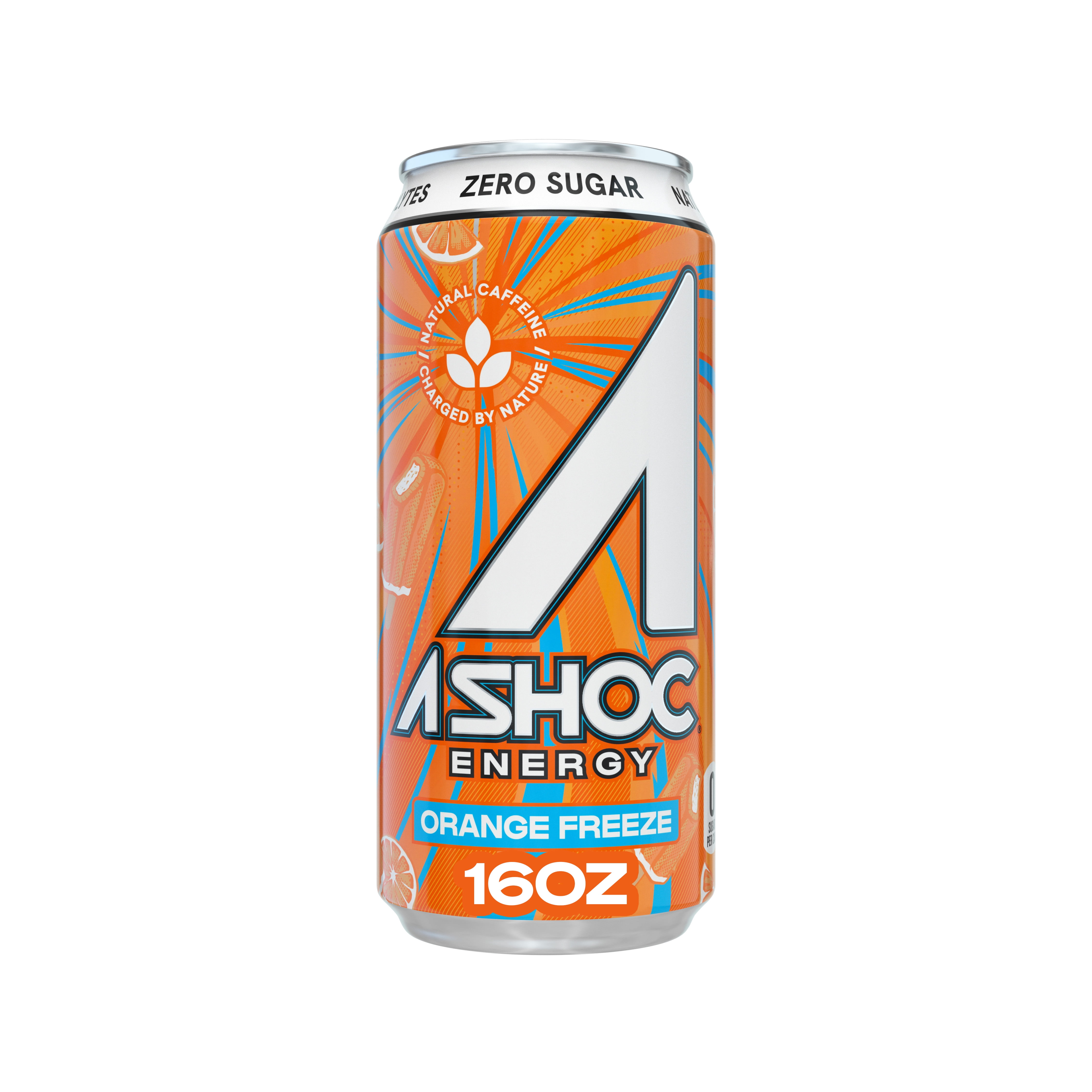A SHOC Orange Freeze Energy Drink, 16 fl oz can - Walmart.com