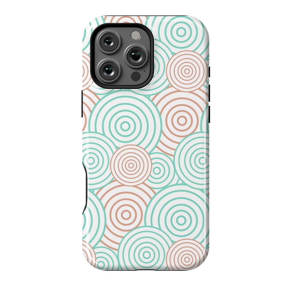 A SPIRAL CIRCLE PATTERN Themed Geometric And Modern Tough Case for ...