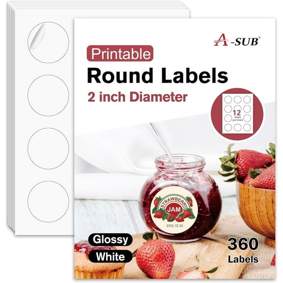 10 Rolls 6000Pcs White Price Tag Sticker Gun Labels Refill For Mx 5500 ...