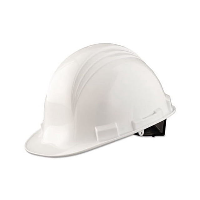 A-Safe Peak Hard Hat 4-Point Ratchet Suspension, White - Walmart.com