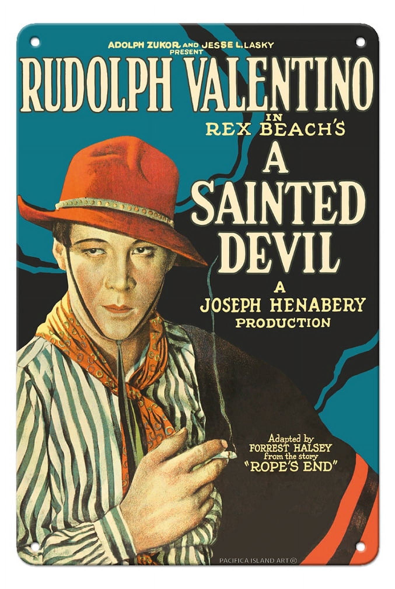 A Sainted Devil - Starring Rudolph Valentino - Adapted by Forrest ...