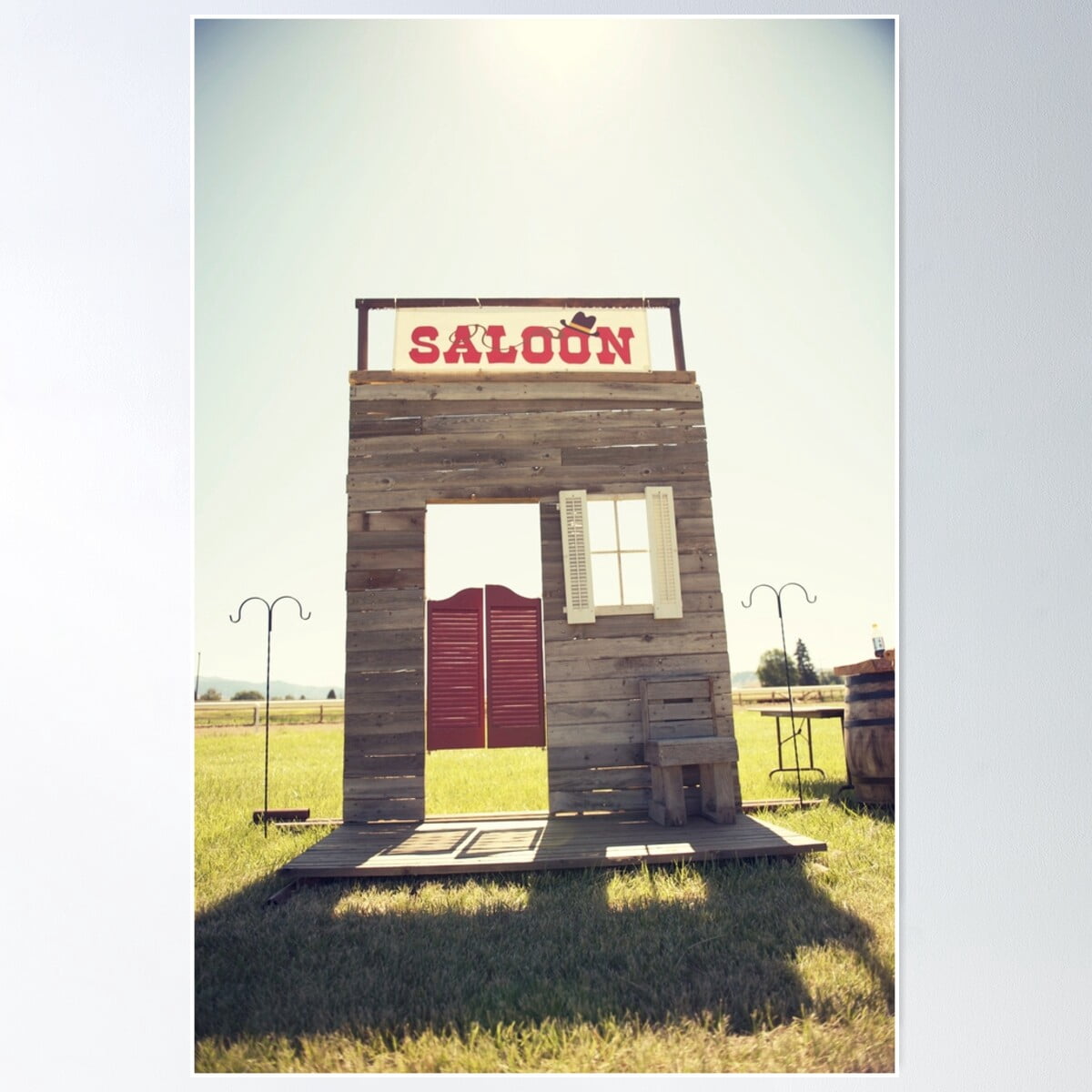 A Saloon No More Photo Poster Wall Art, Modern Wall Decor For Living ...