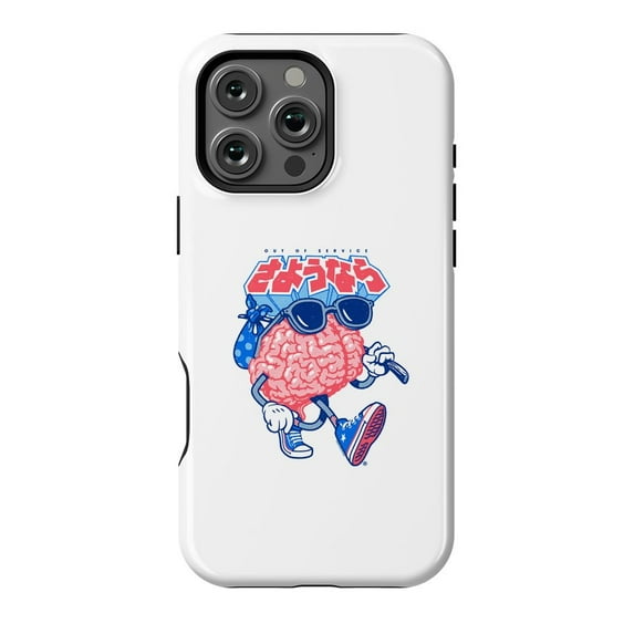 A Sayonara Out Of Service Brain Vacation Themed Tough Case for iPhone ...