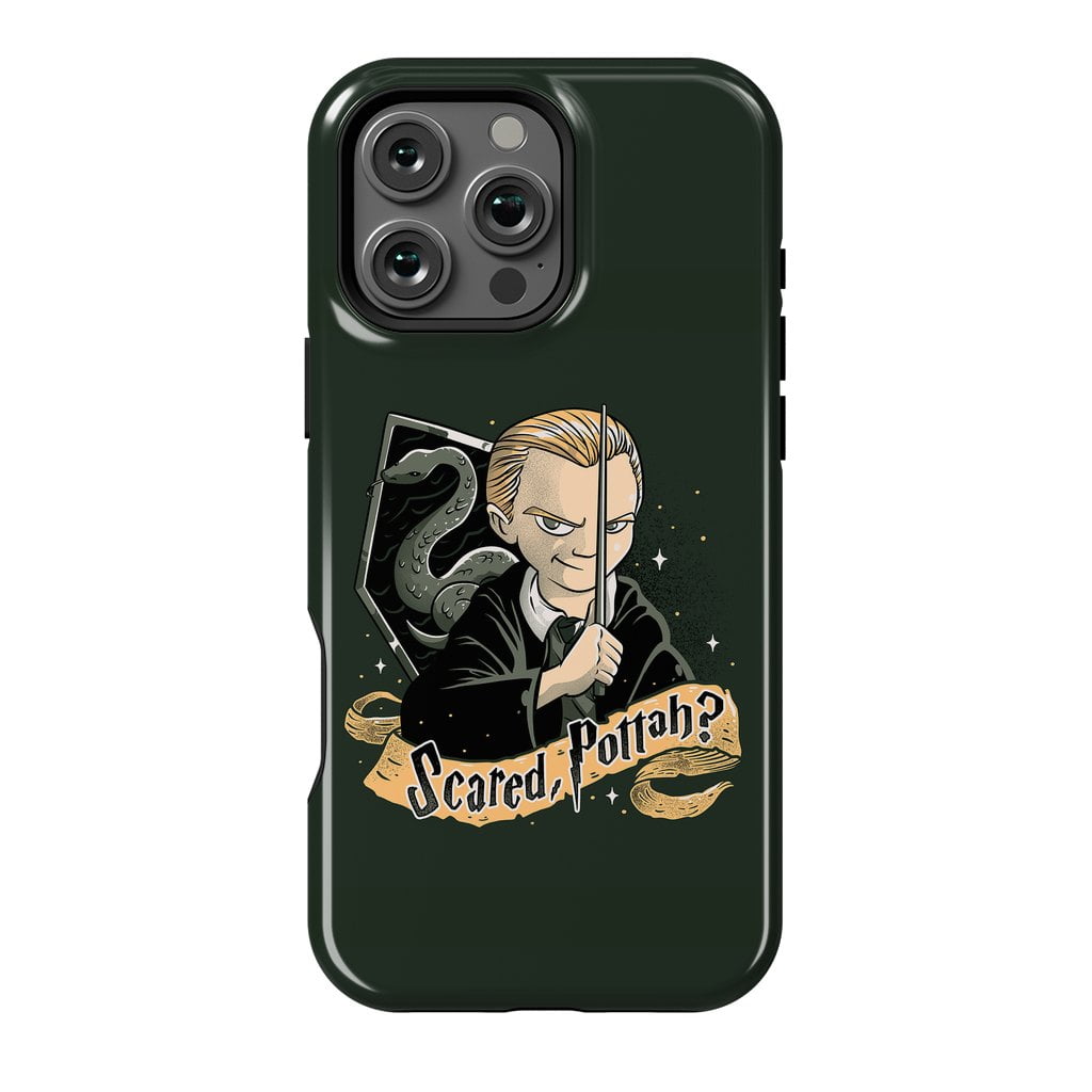 A Scared Pottah Funny Geek Gift Themed Parody Tough Case for iPhone 11 ...