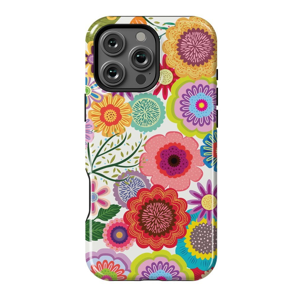A Seamless Pattern With Flowers XI Themed Botanical Tough Case for ...
