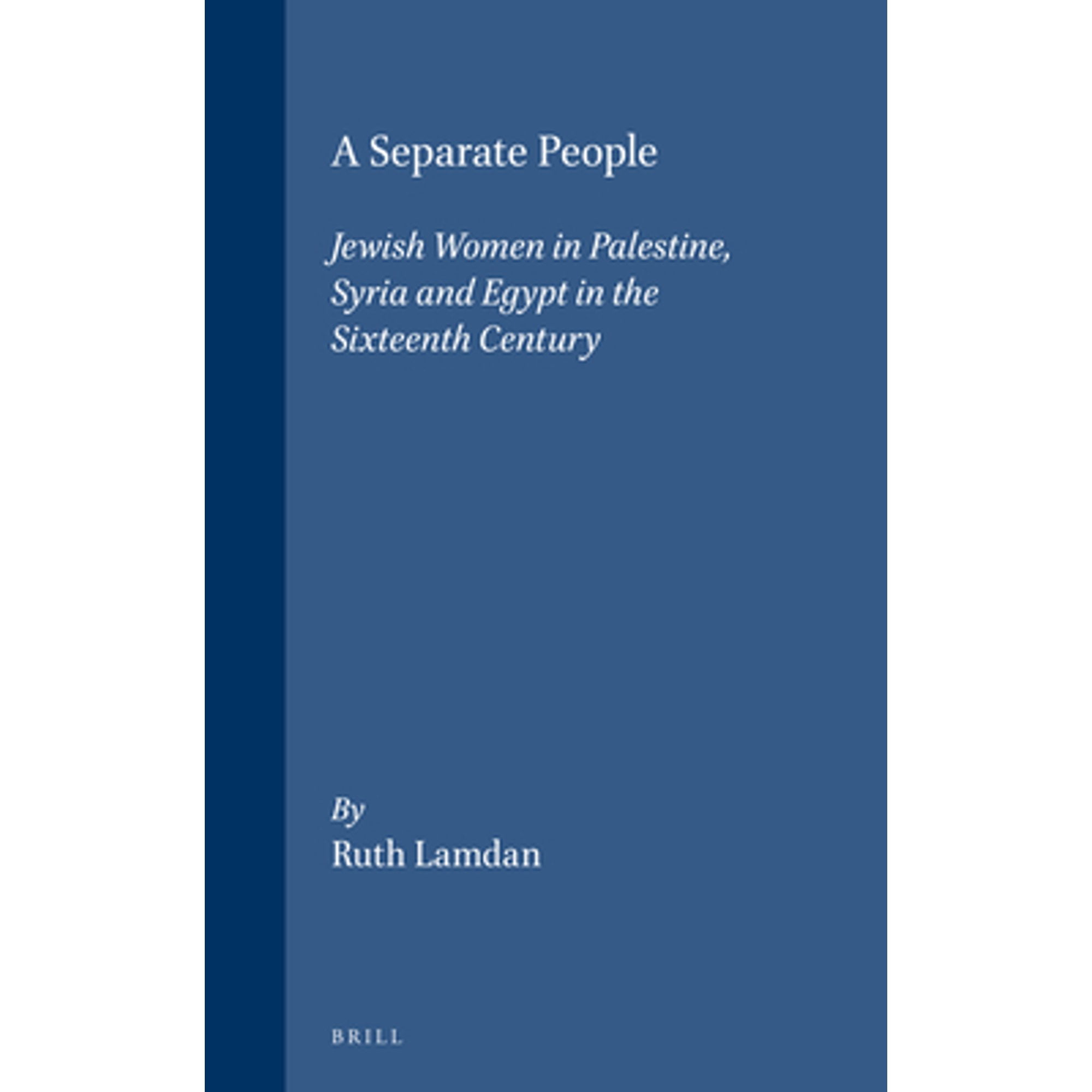 Pre-Owned A Separate People: Jewish Women in Palestine, Syria and Egypt ...