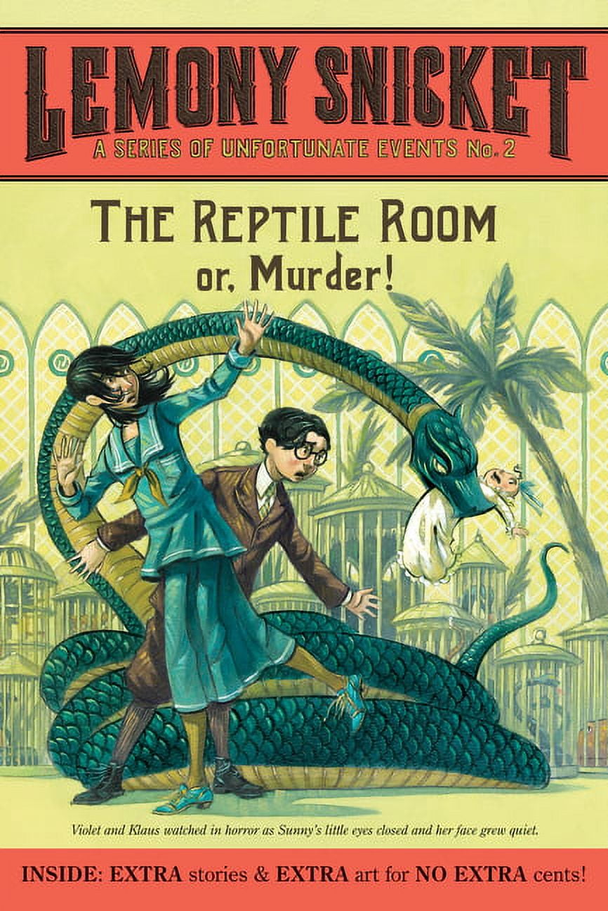 A Series of Unfortunate Events #2: The Reptile Room (Paperback ...