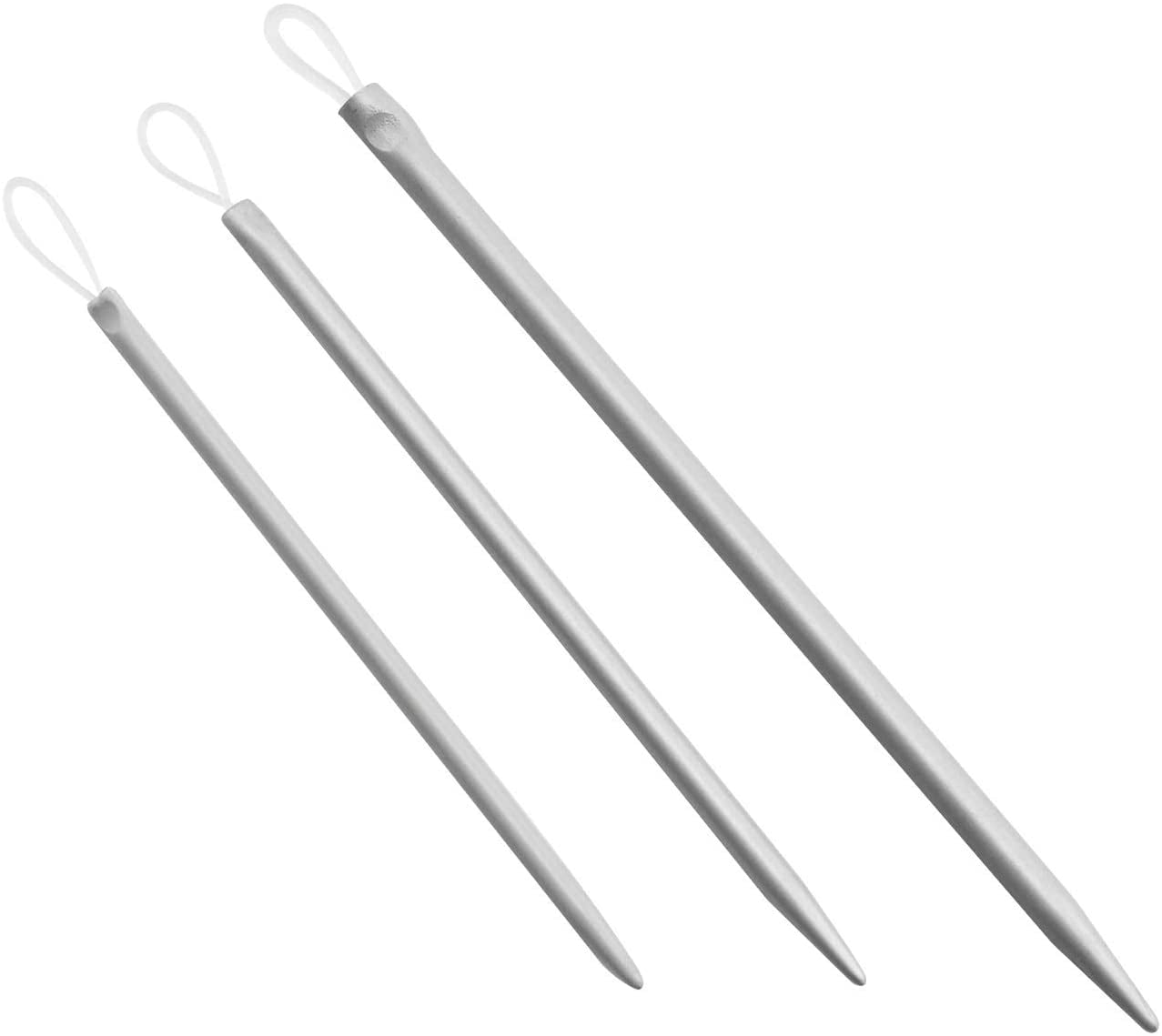 A Set 3Pcs Nylon Thread Rope Threader Yarn Thread Eye Wool Needle ...
