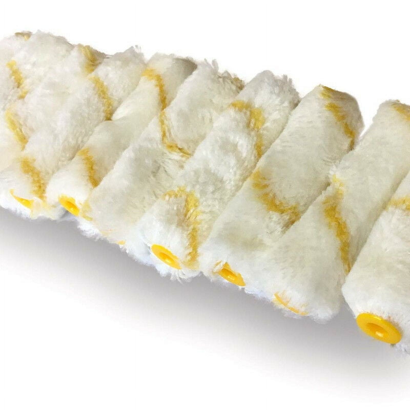 A Set Of 10 Paint Rollers, 10Cm Mini Paint Rollers, Small Paint Rollers ...