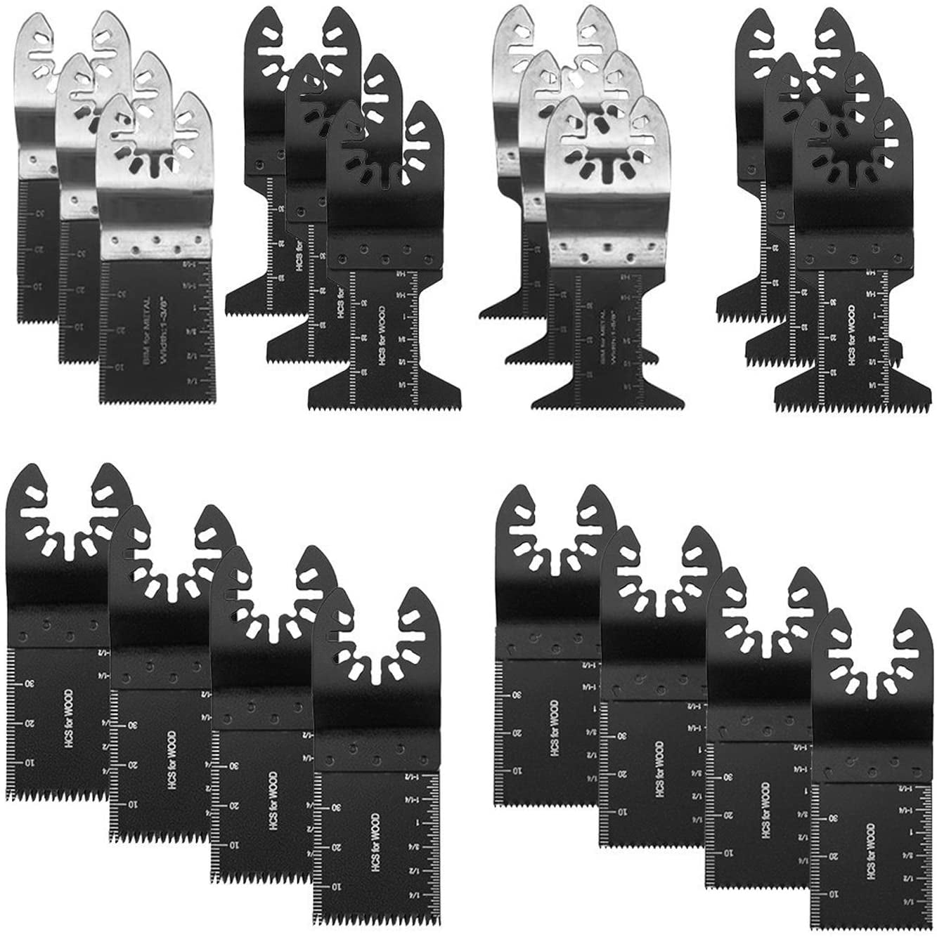 A Set Of 20 Universal Multi Tool Swing Tools For Wood/Bimetallic, Quick ...
