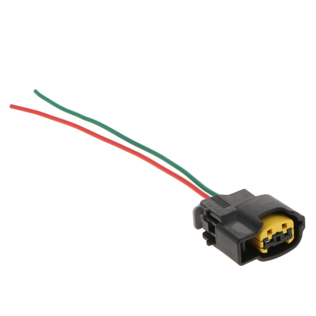 A Set Of Connector Plug Harness Ignition Coil Replacement 2 Way Female ...
