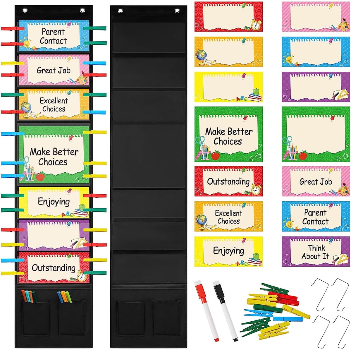 A Set of Student Classroom Behavior Tracking Chart,Classroom Management ...