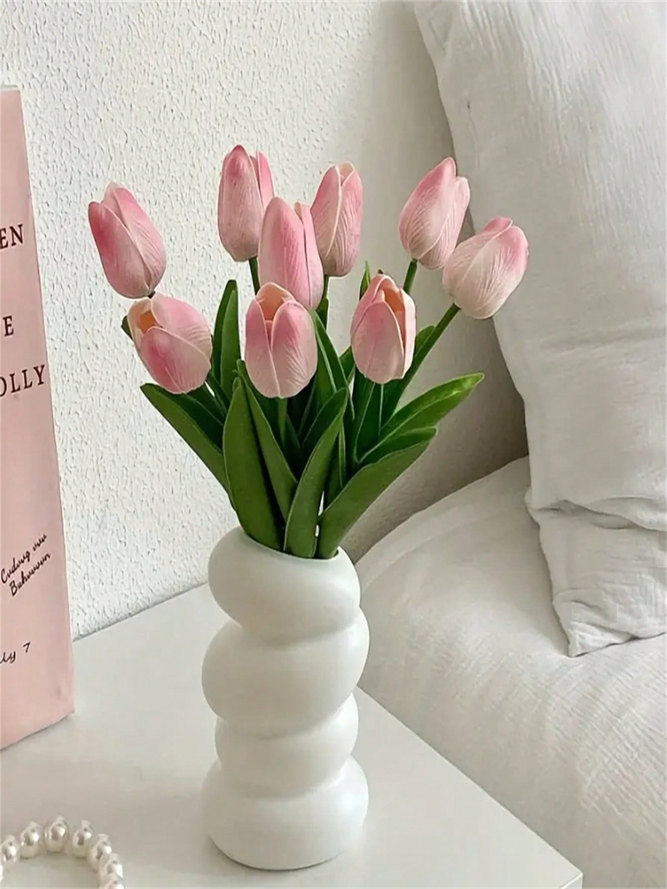 A Set of 6 Artificial Tulips, Suitable for Home Decoration, Anniversary ...