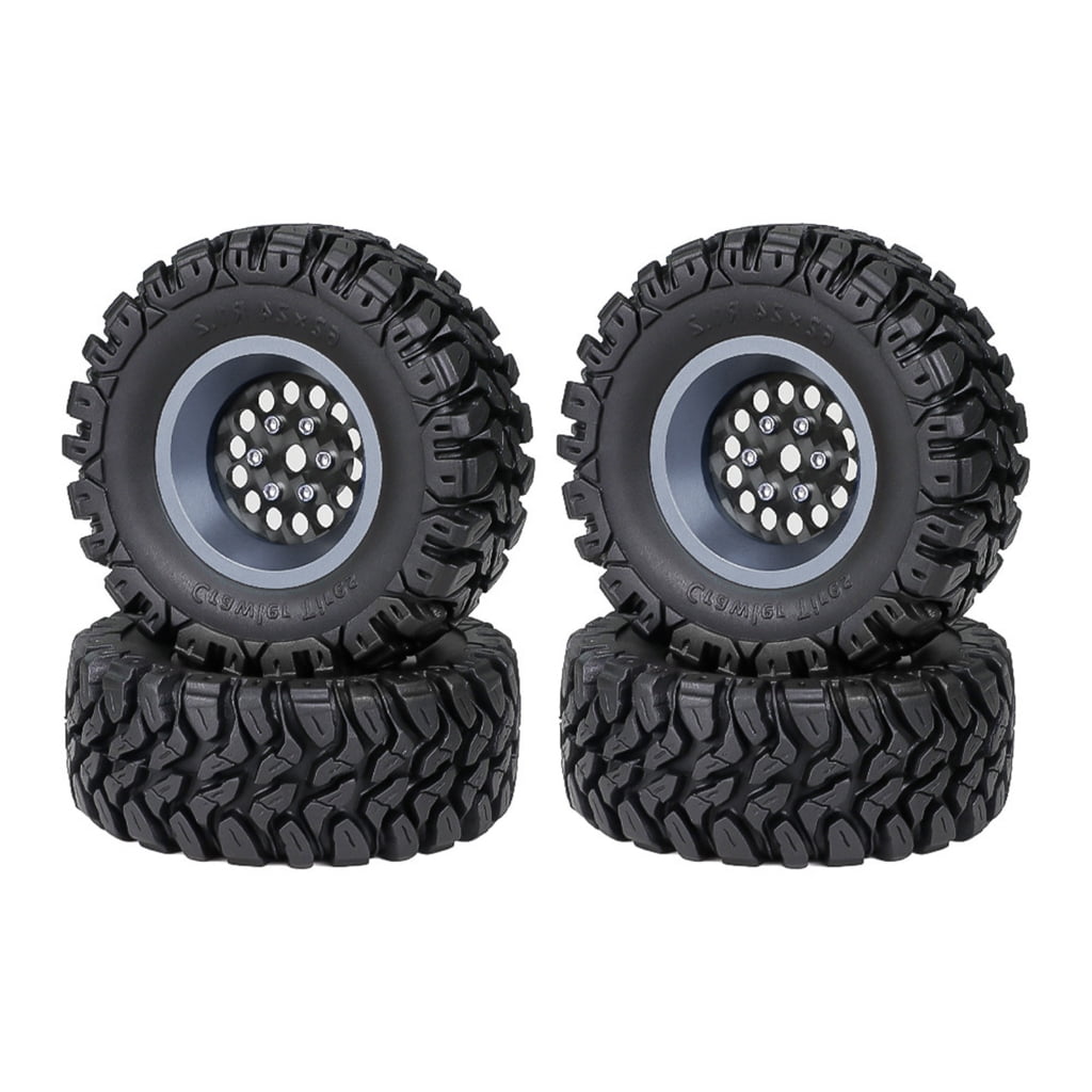 A Set of Wheel Tires Rubber Remote Control Car for Remote Control Parts ...
