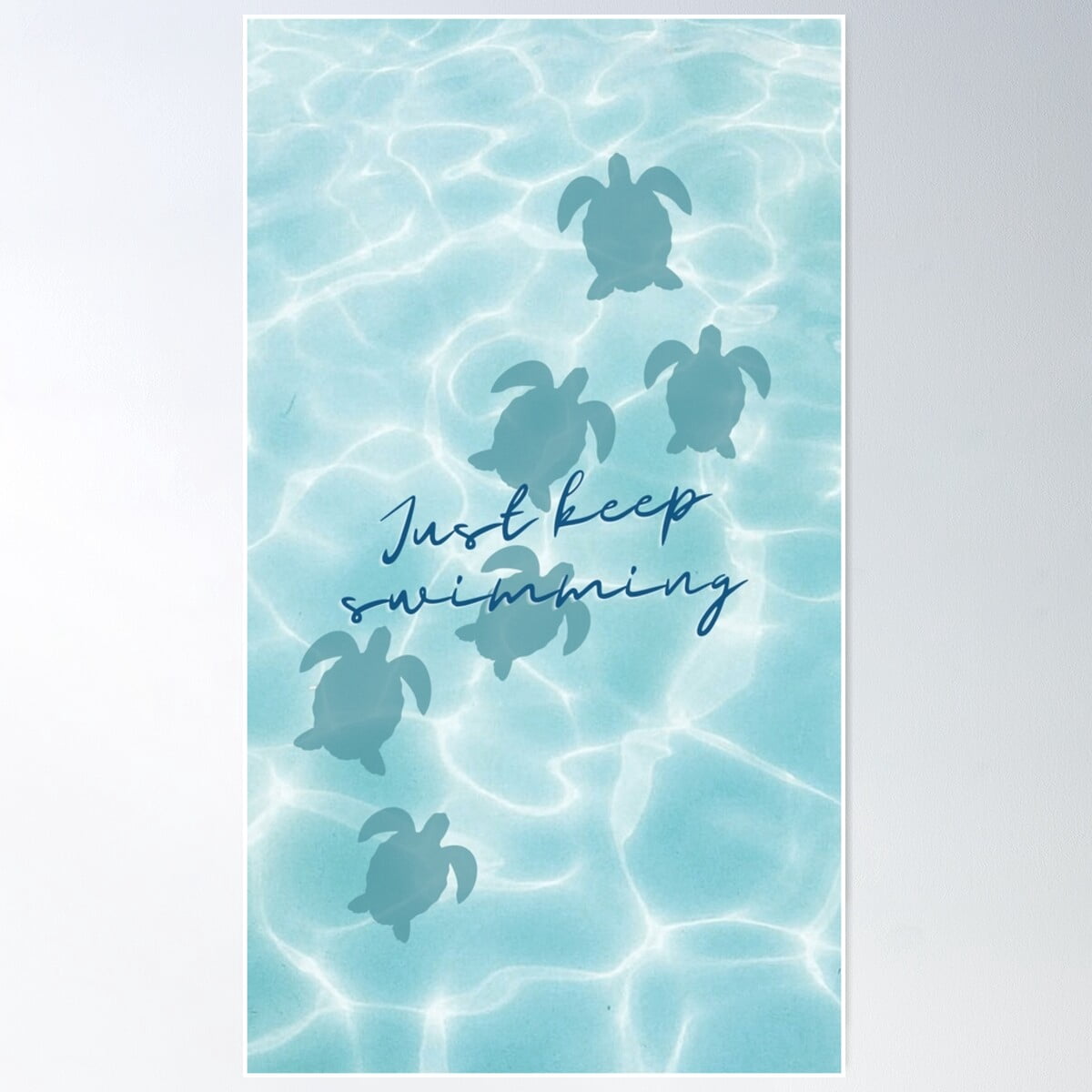 A Shadow In The Sea Poster Wall Art Modern Wall Decor For Living Room ...