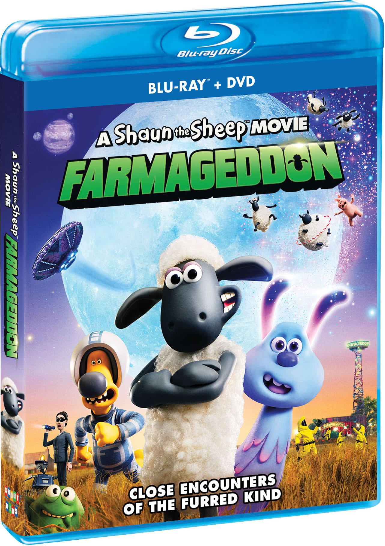 A Shaun the Sheep Movie: Farmageddon (Blu-ray + DVD + Digital Copy ...