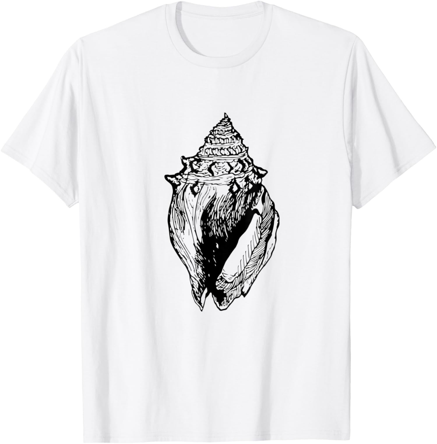 A Shell From The Sea Or Ocean For Seashell Lovers T-Shirt - Walmart.com