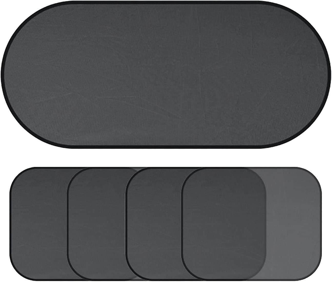 Car Sun Shades, Rear Window Heat Reduction and UV Protection, Easy ...