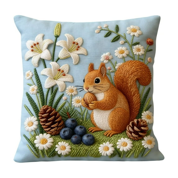 A Short Flannel Pillow Case Cover Decorative Throw For Sofa Bedroom ...
