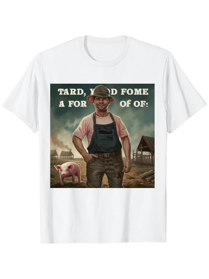 A Short Story I Am A Proud Pig Farm Loves Farming Pig Farmer T-Shirt ...
