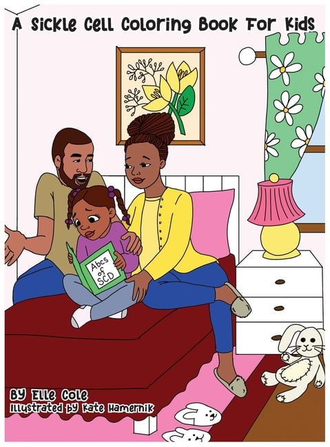 A Sickle Cell Coloring Book for Kids (Hardcover)(Large Print) - Walmart.com