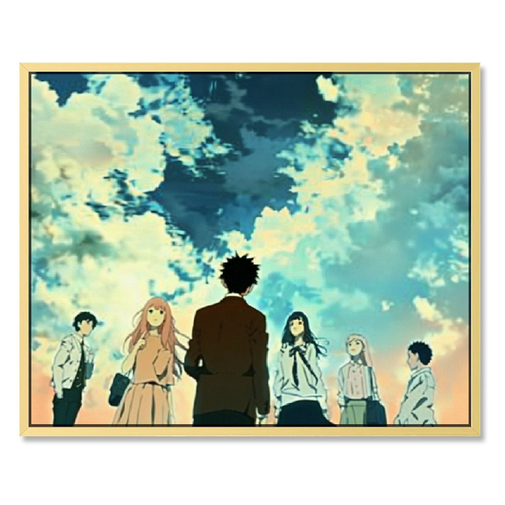 A Silent Voice Textless Poster and Unframed Wall Art Gifts Decor ...