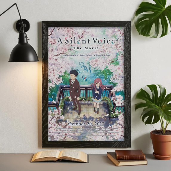 A Silent Voice The Movie Anime, Animation Fan merchandise, Unframed ...