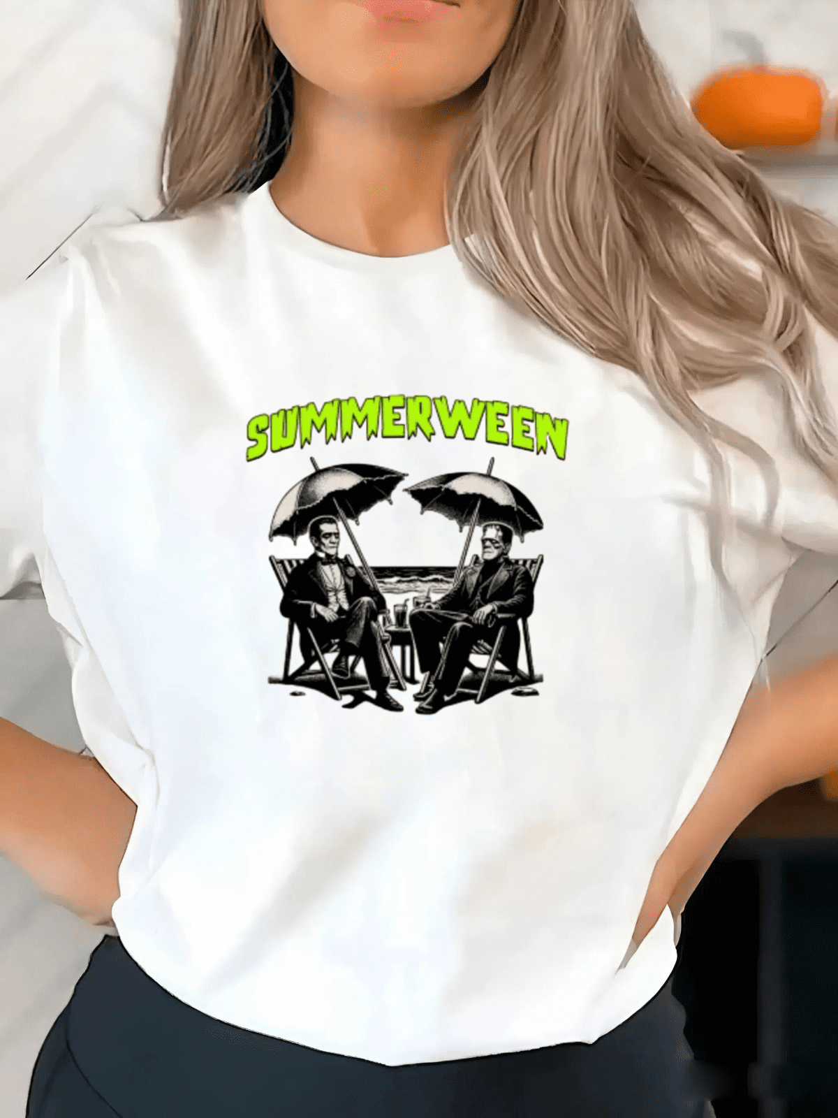 A Simple And Cool Graphic Design For The Summerween Unisex T-Shirt, for ...