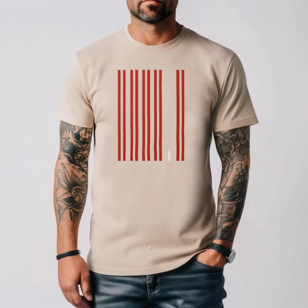 A Simple And Modern Pattern Of The Classic Spicy Stripes T-Shirt Unisex ...