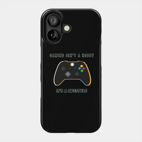A Simple & Bold 'Gaming is a Lifestyle' Statement Inspired Graphic Case ...