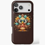 A Simple Cartoon Thanksgiving Turkey Themed Graphic iPhone 11 through ...