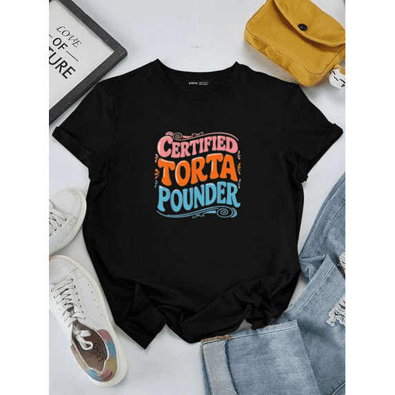 A Simple Certified Torta Pounder Graphic With Bold Funny Statement ...